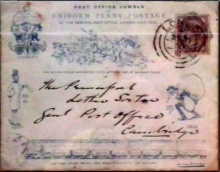 1890 Uniform Penny Postage – The Harry Furniss Caricature | The 1887 ...